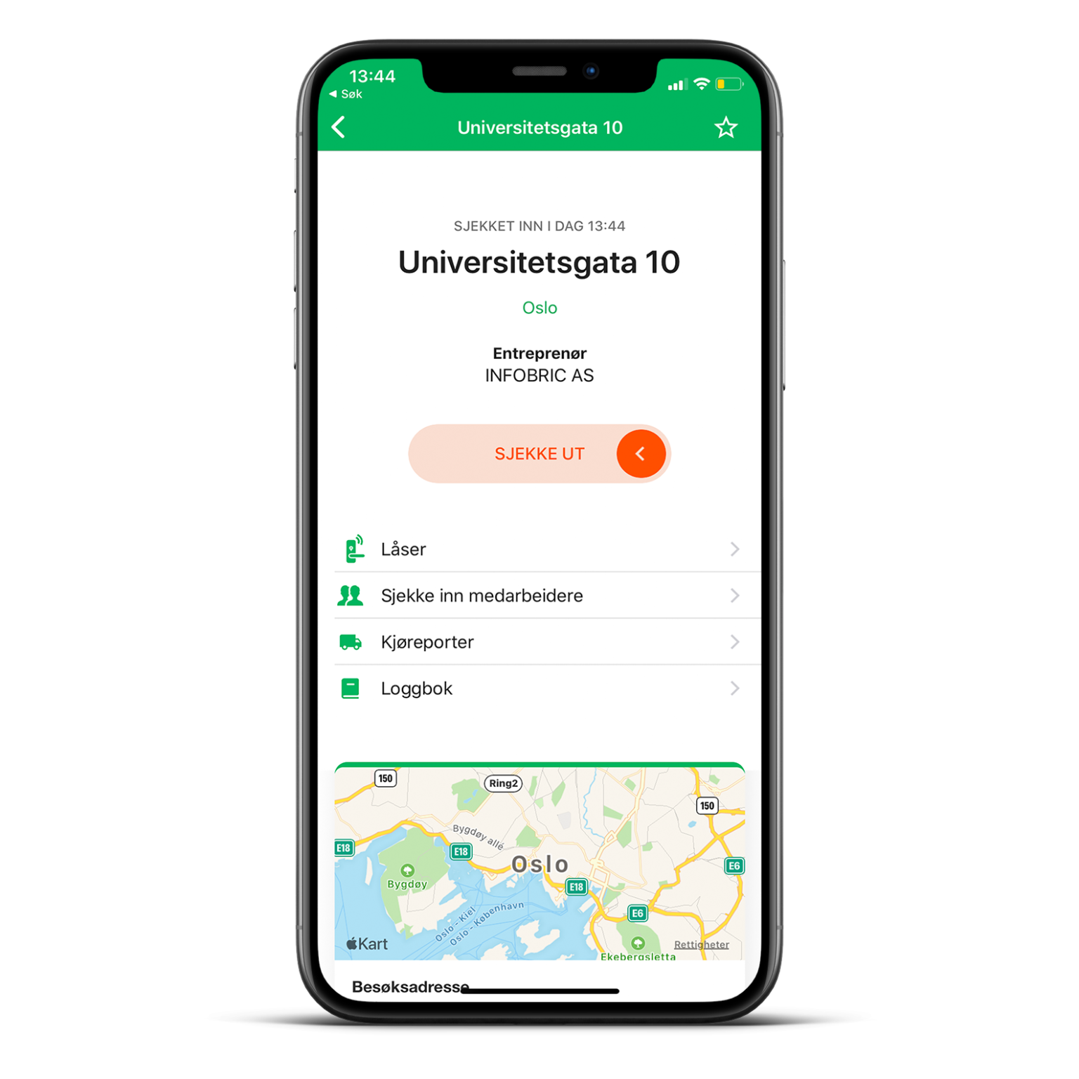Ease CheckIn - Infobric Construction